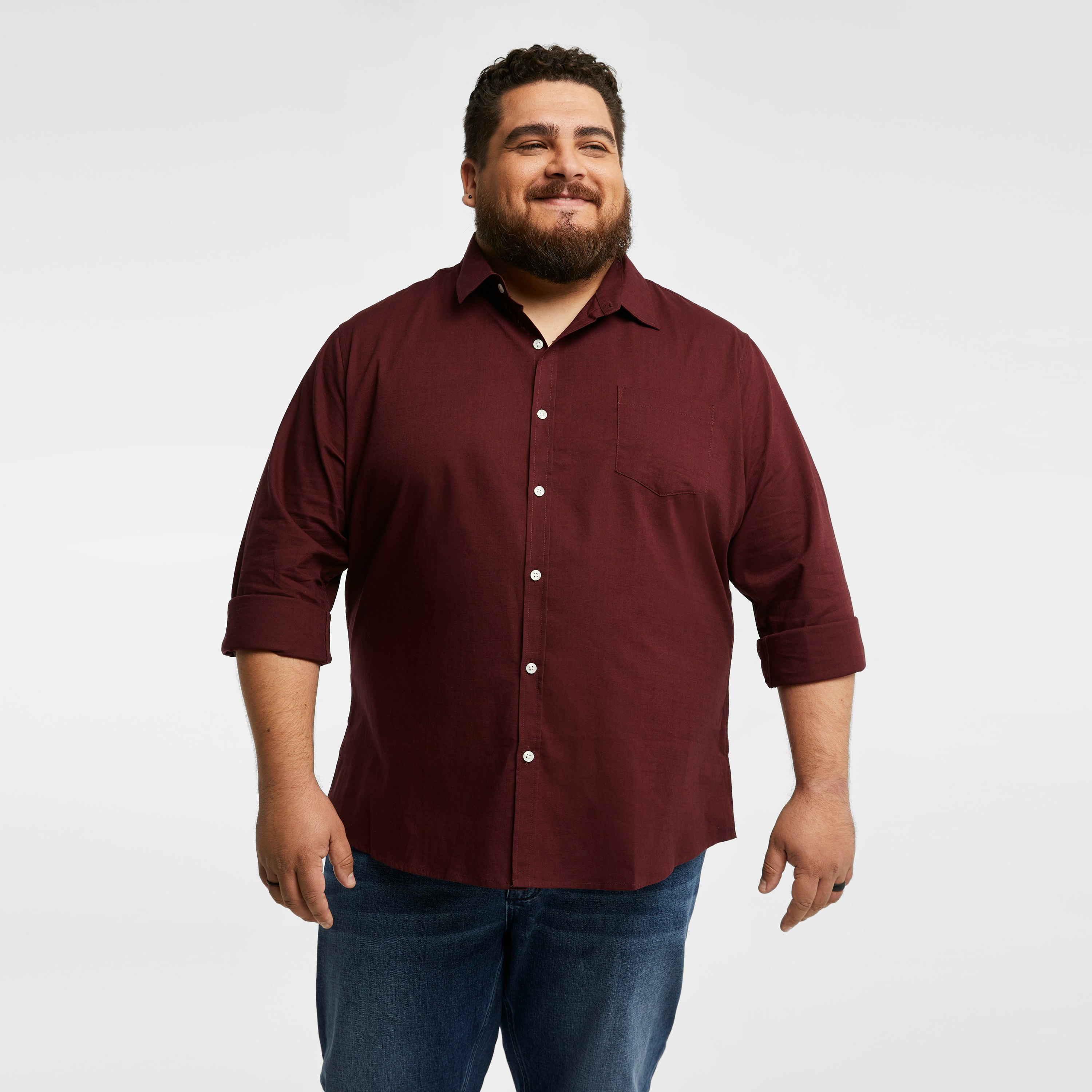 Burgundy Sniders Casual Shirt | AXL+CO by Connor