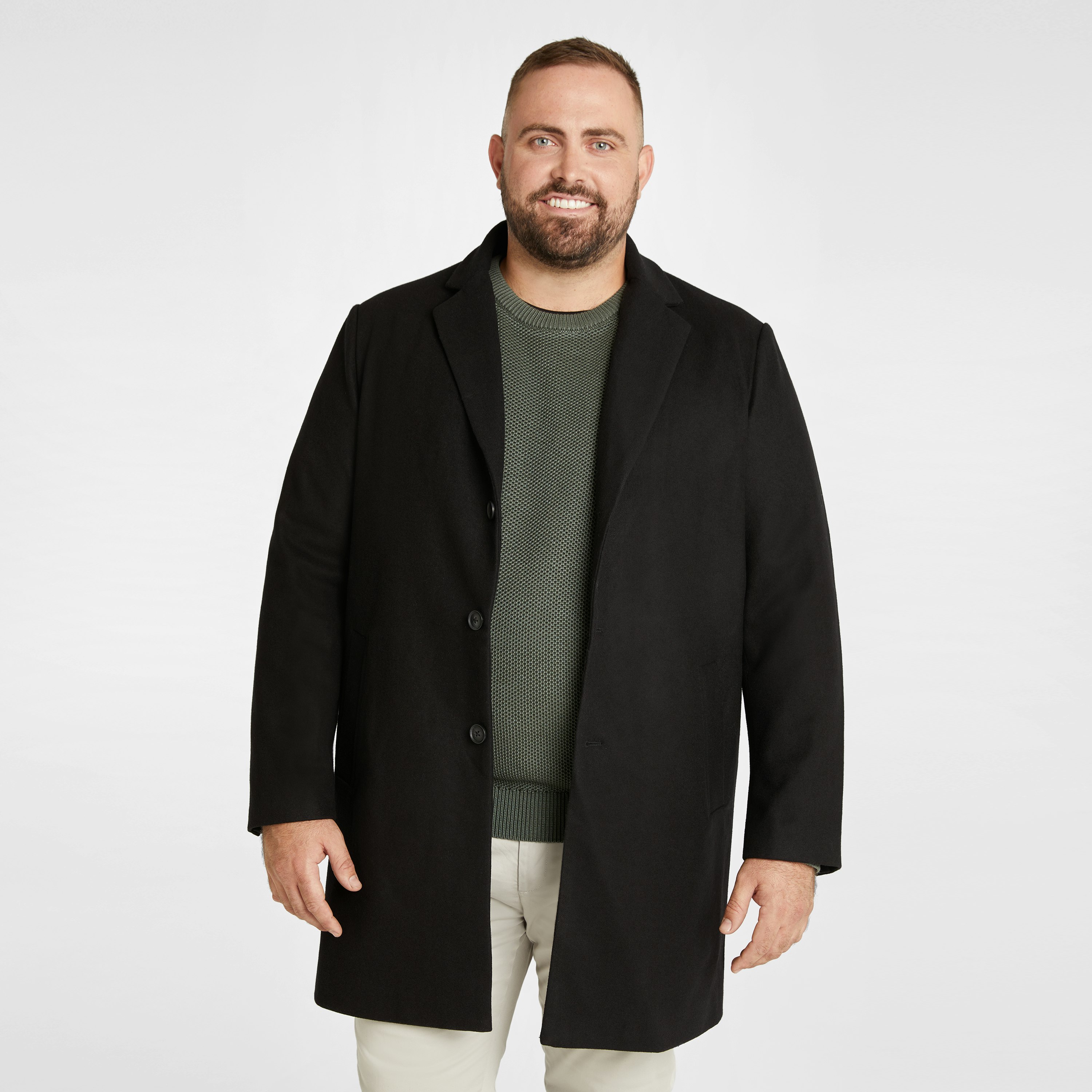 Black Berkshire Coat | AXL+CO by Connor