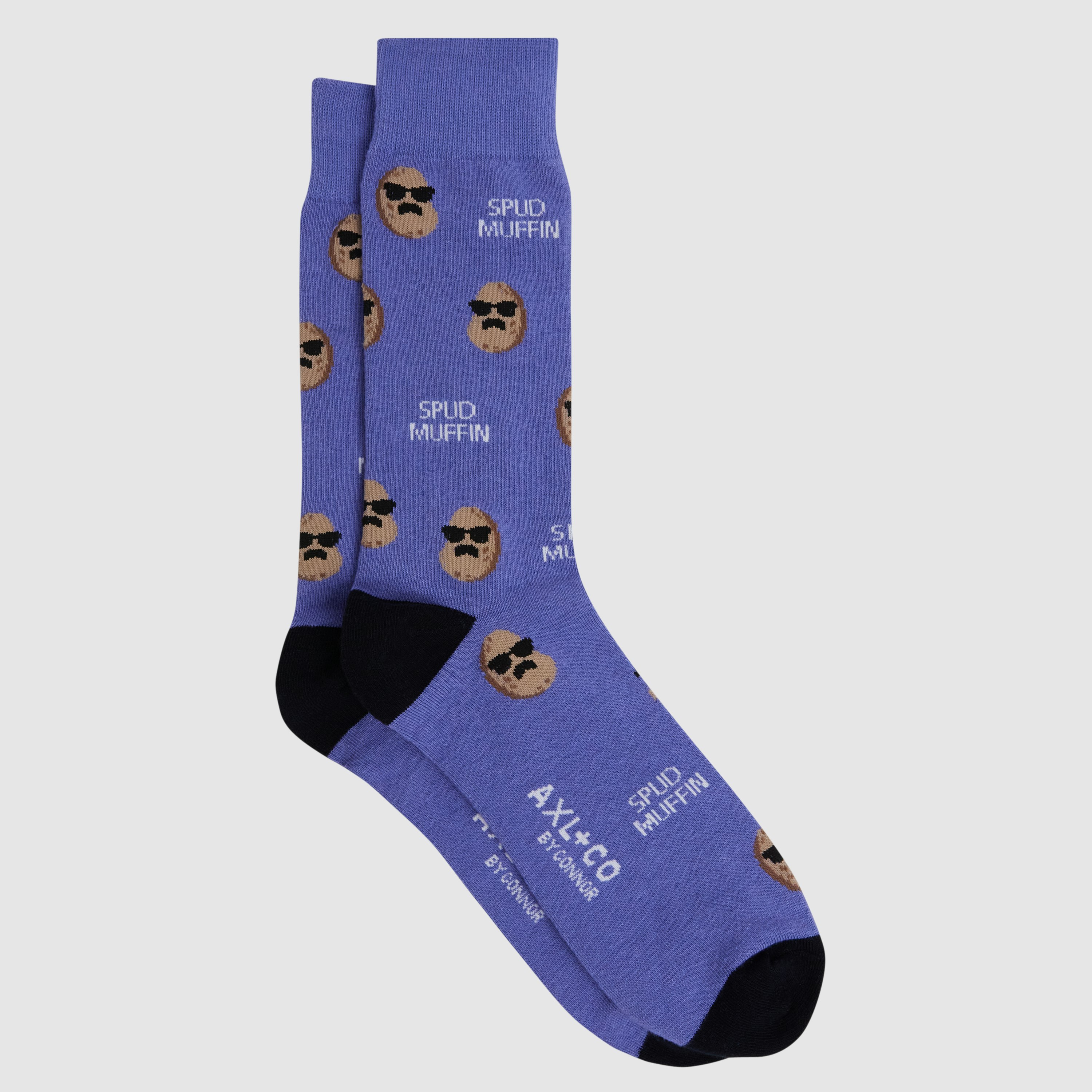 Lilac Spud Muffin Sock | AXL+CO by Connor