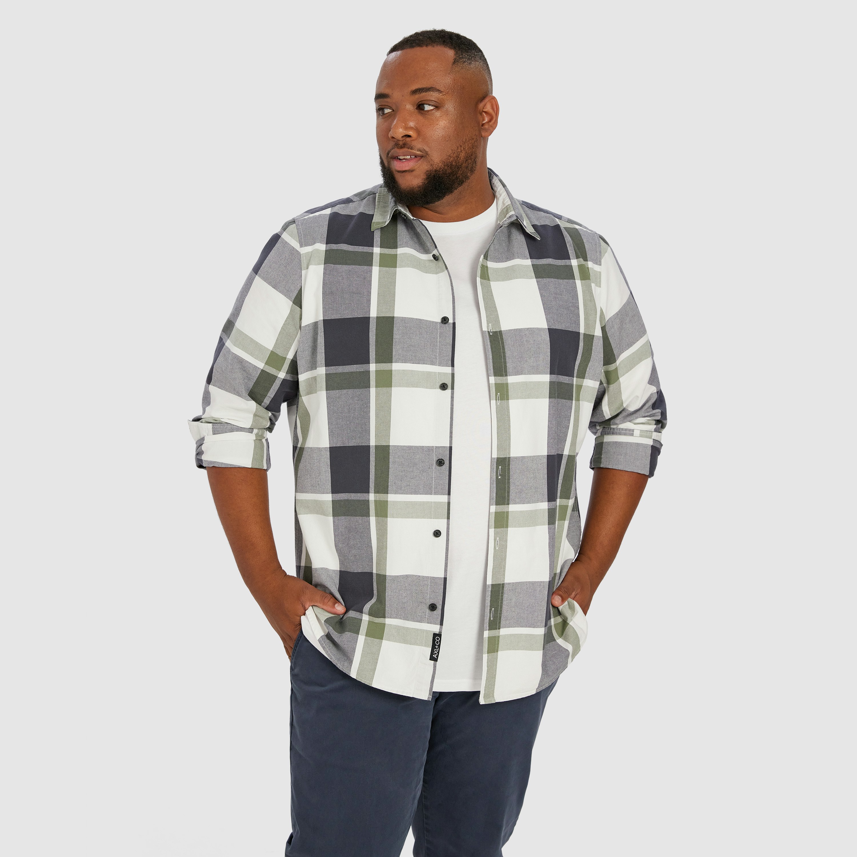 Green Weaver Casual Shirt | AXL+CO by Connor